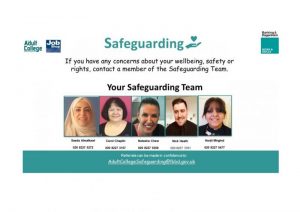 Your Safeguarding Team - Adult College
